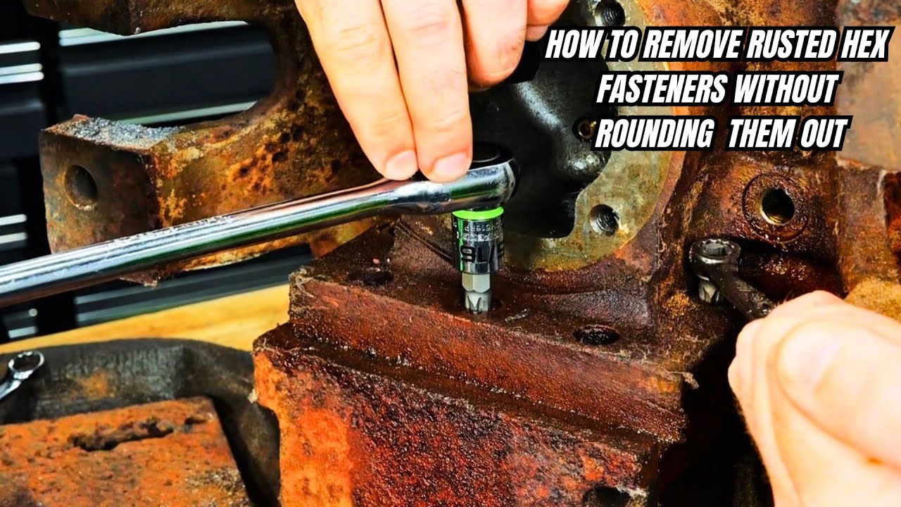 How to Remove Rusted Hex Fasteners Without Rounding them out (GripEdge ...