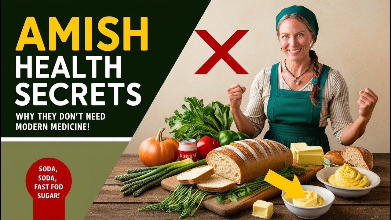 How the Amish Stay Healthy Without Modern Medicine—What They Eat! - YouTube