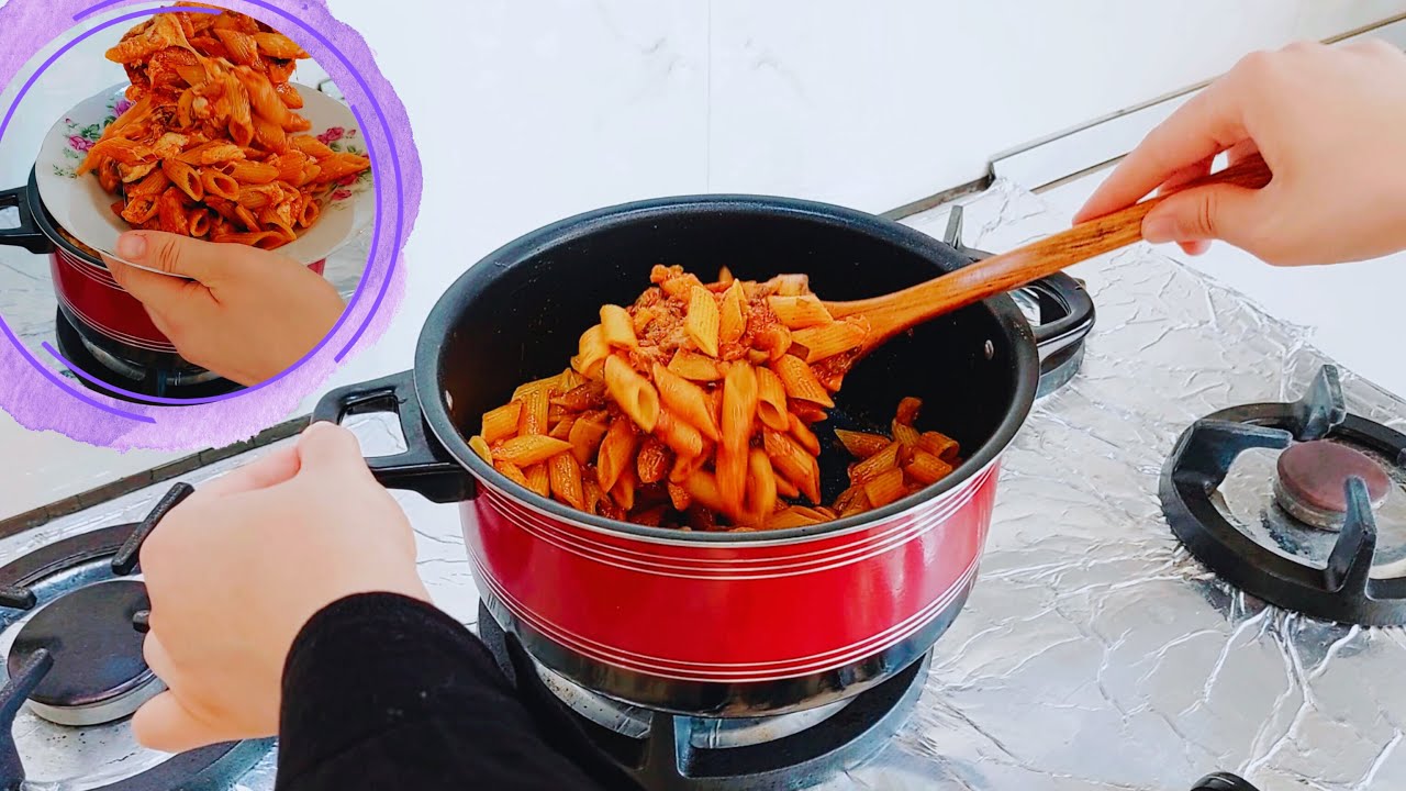 The easiest and most delicious pasta recipe : make delicious pasta in ...