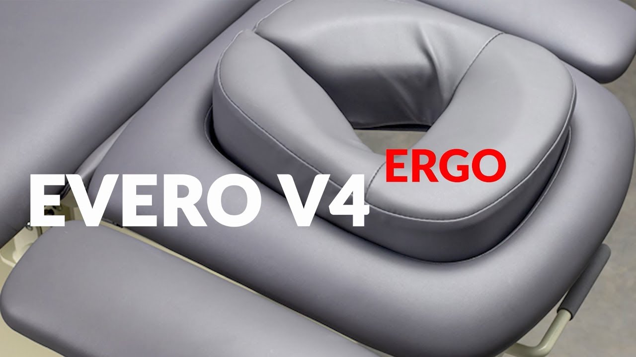 Evero V4 Ergo- multifunctional electric treatment table - YouTube