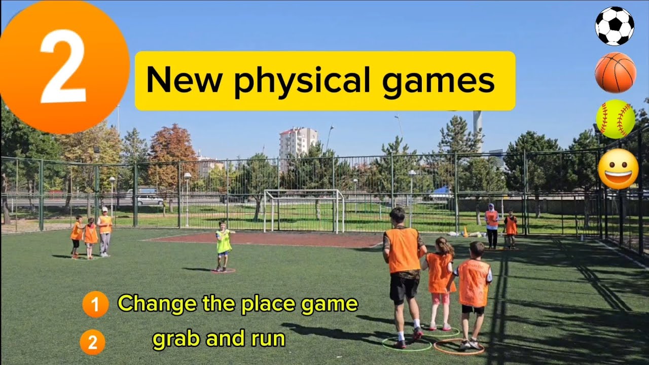 Best fun games for physical education - YouTube