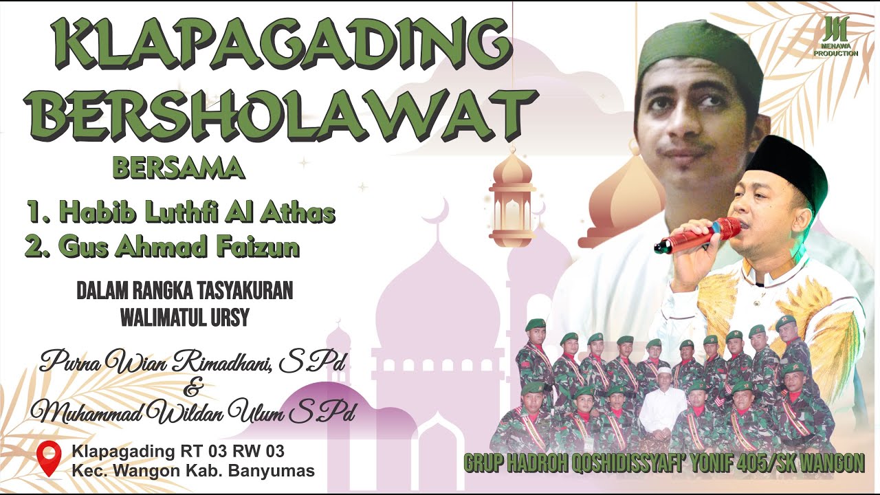 KELAPAGADING BERSHOLAWAT BERSAMA HABIB LUTHFI AL ATHAS & GUS AHMAD ...