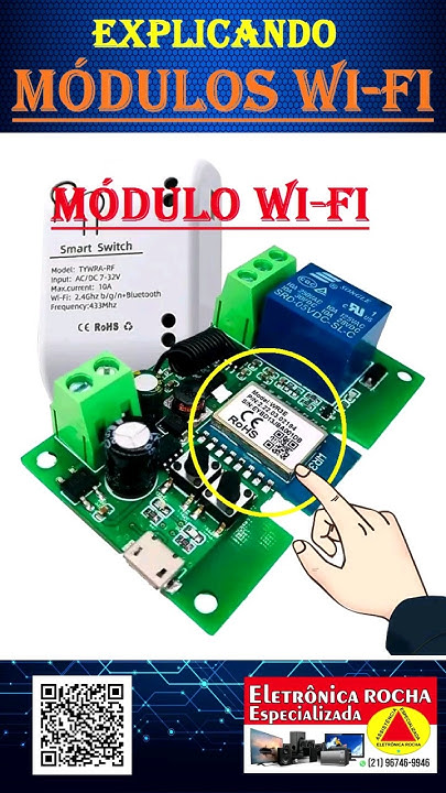 Explicando os MÓDULOS WI-FI em 1 minuto. - YouTube
