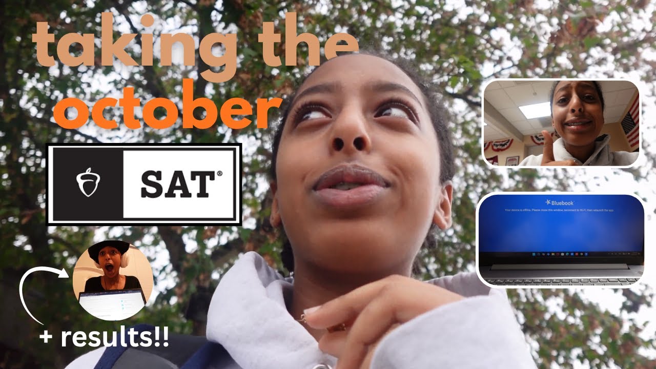 taking the october SAT (+ results!) ️ - YouTube