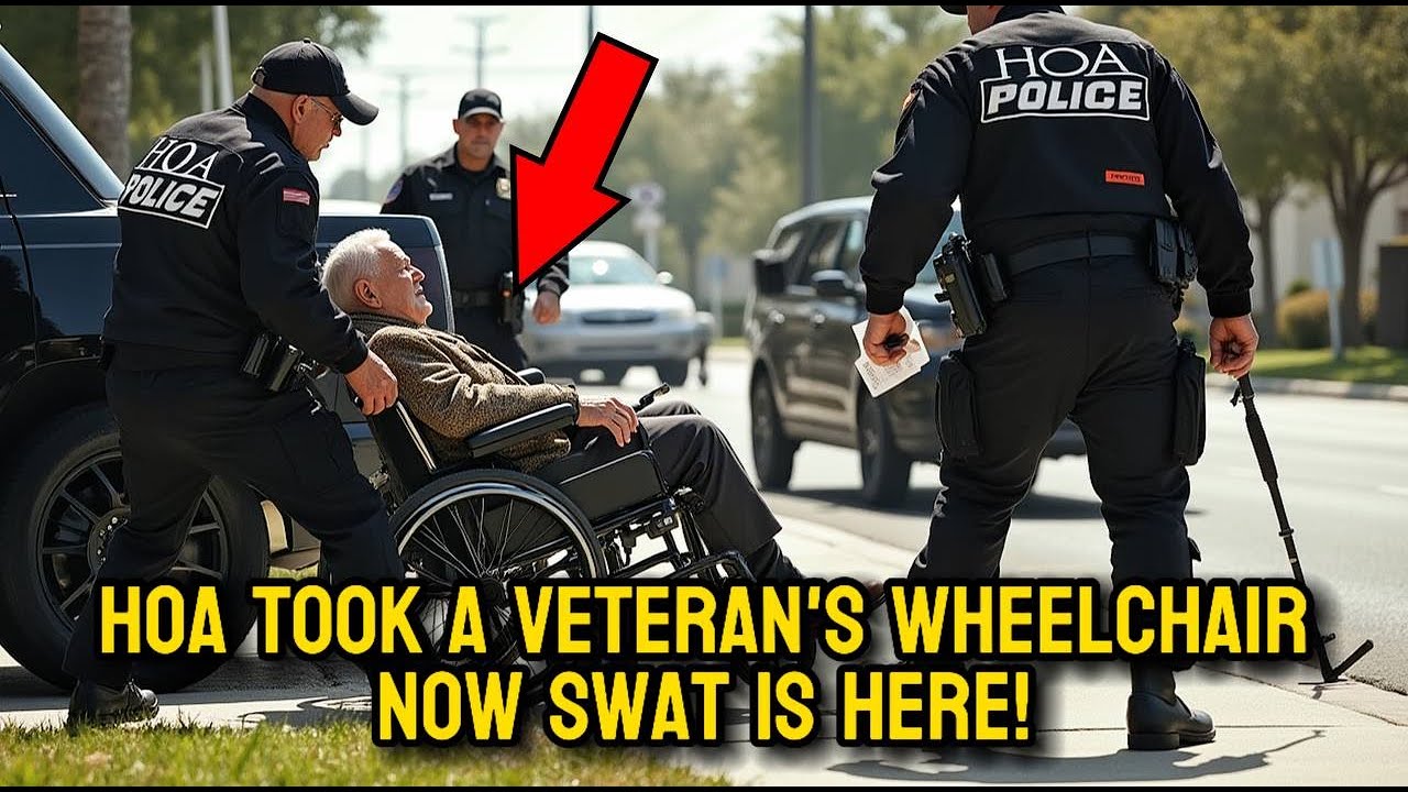 HOA Impounded Veteran’s Wheelchair—Didn't Know His Son Commands SWAT ...