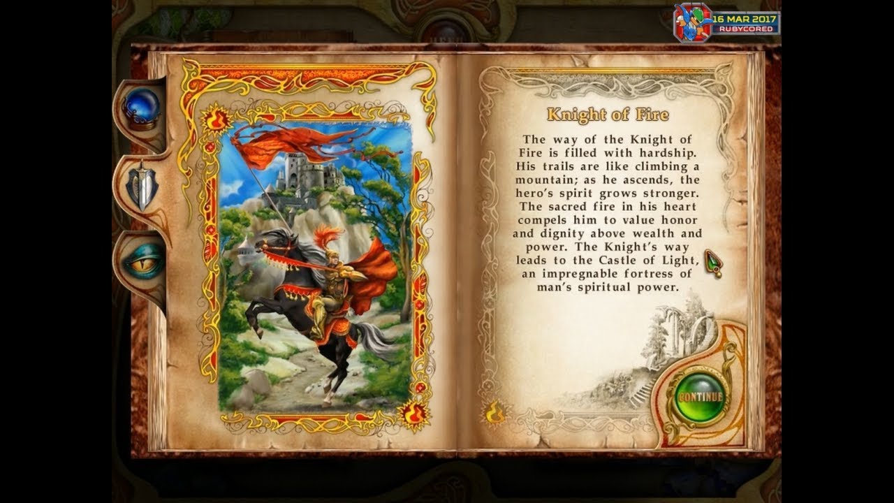 4 Elements (2008 Playrix, PC) - 06 of 16: Fire Knight (Level 21~24 ...