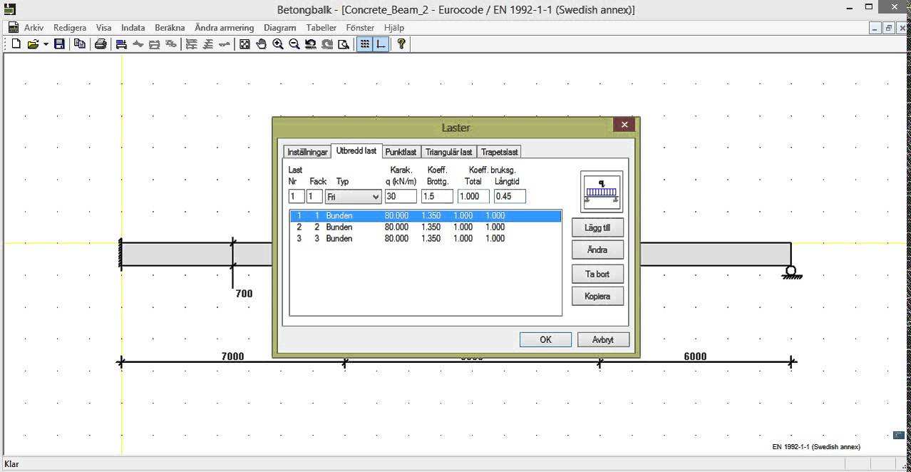 WIN-Statik | Concrete Beam - 3 - Laster - YouTube