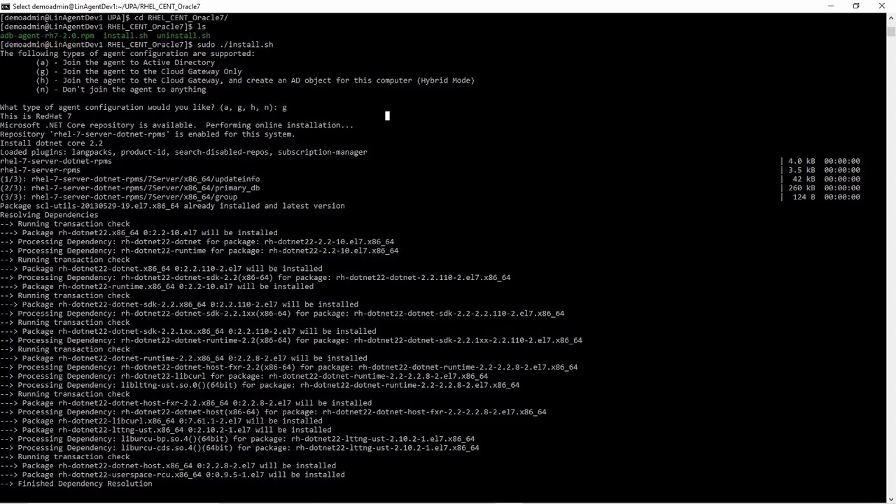 Linux Agent Installation - YouTube
