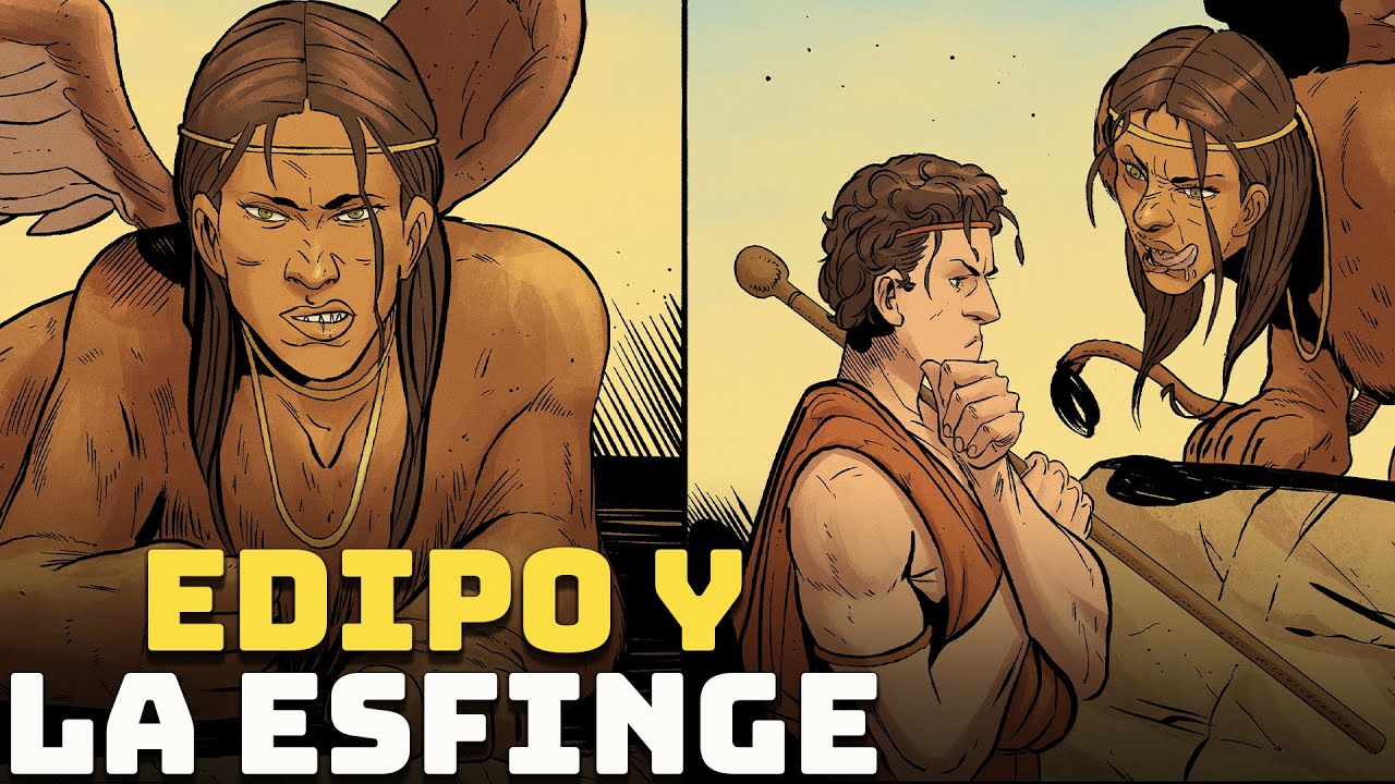 Edipo se Enfrenta al Esfinge - Parte 2 - La Increíble Historia de Edipo ...