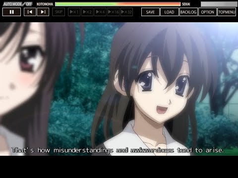 School Days HQ (PC) Longplay Part 2 - Episode 2: "The Distance Between ...