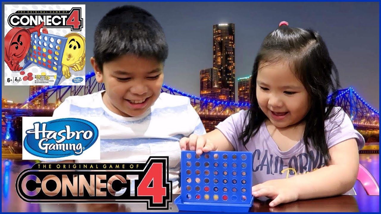CONNECT 4 GAME HASBRO GAMING - YouTube