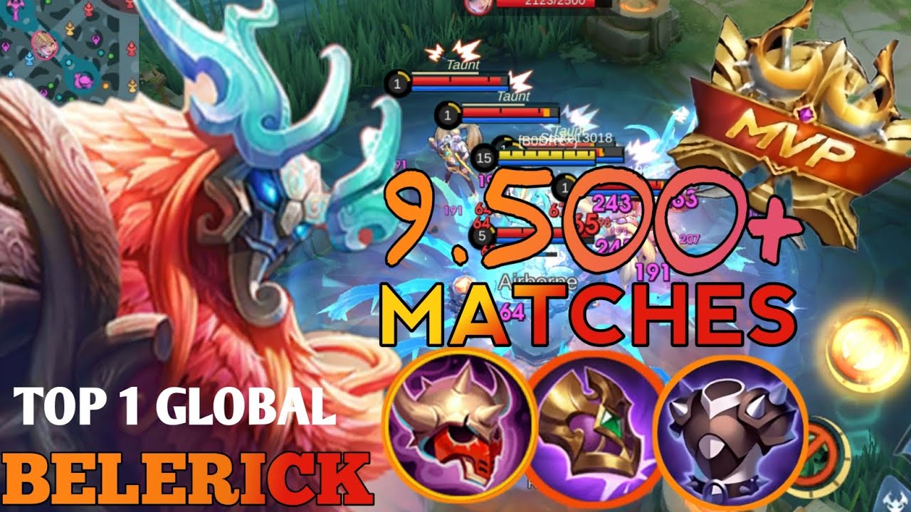 BELERICK BEST BUILD SEASON 33 - TOP 1 GLOBAL BELERICK BY ODEO - MOBILE ...