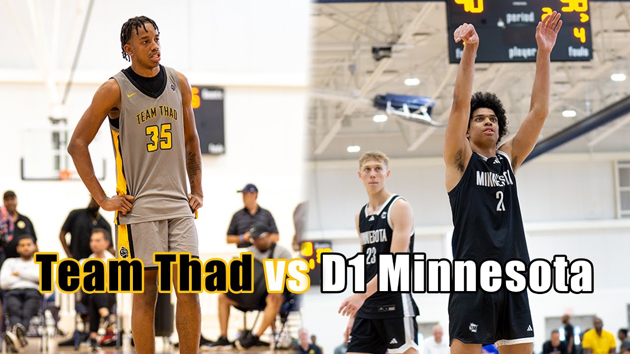 D1 Minnesota & Team Thad Brought All The Coaches Out For This Highly ...