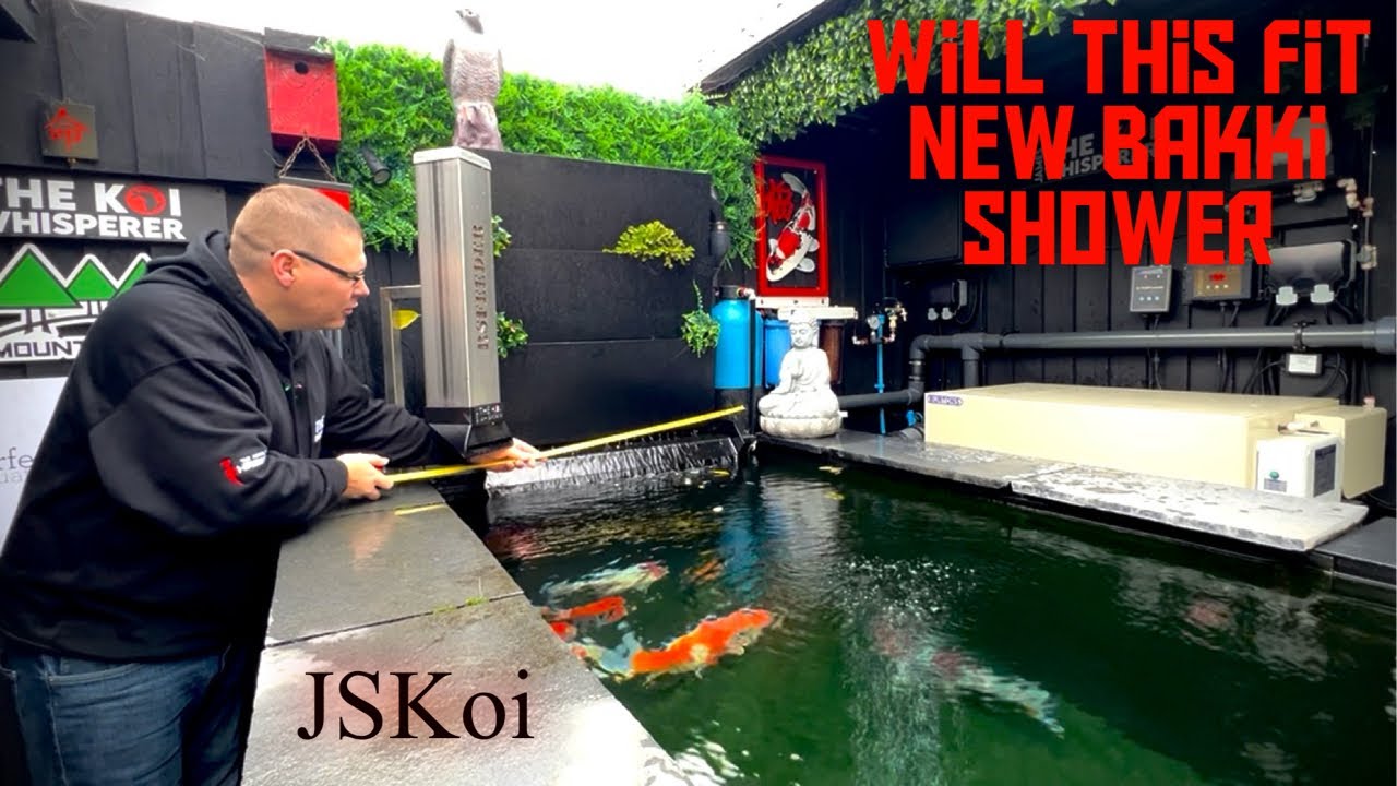 NEW PLAN TO TEST OUT **GROW ON KOI POND** (NEW BAKKI SHOWER) - YouTube