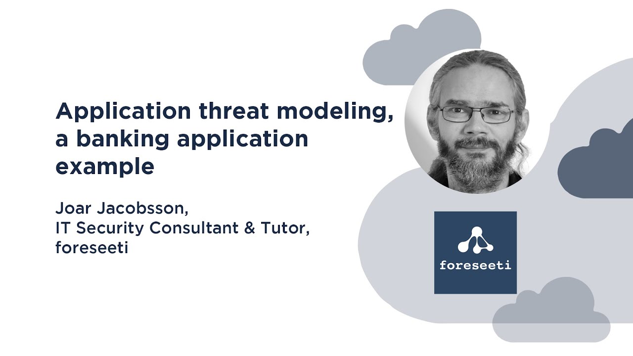 Application threat modeling, a banking application example - Joar ...
