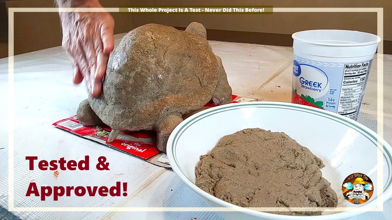 How-To / Sand - Flour - Water / Turtle Sand Sculpture. - YouTube