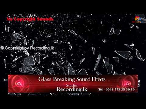 Glass Breaking Sound Effects No Copyright - YouTube