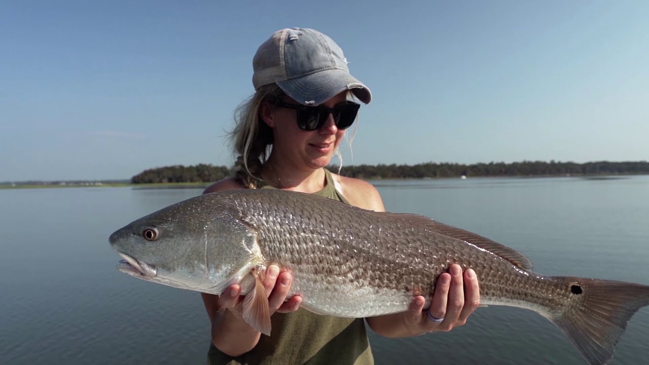 Swansboro, NC Redfish - YouTube