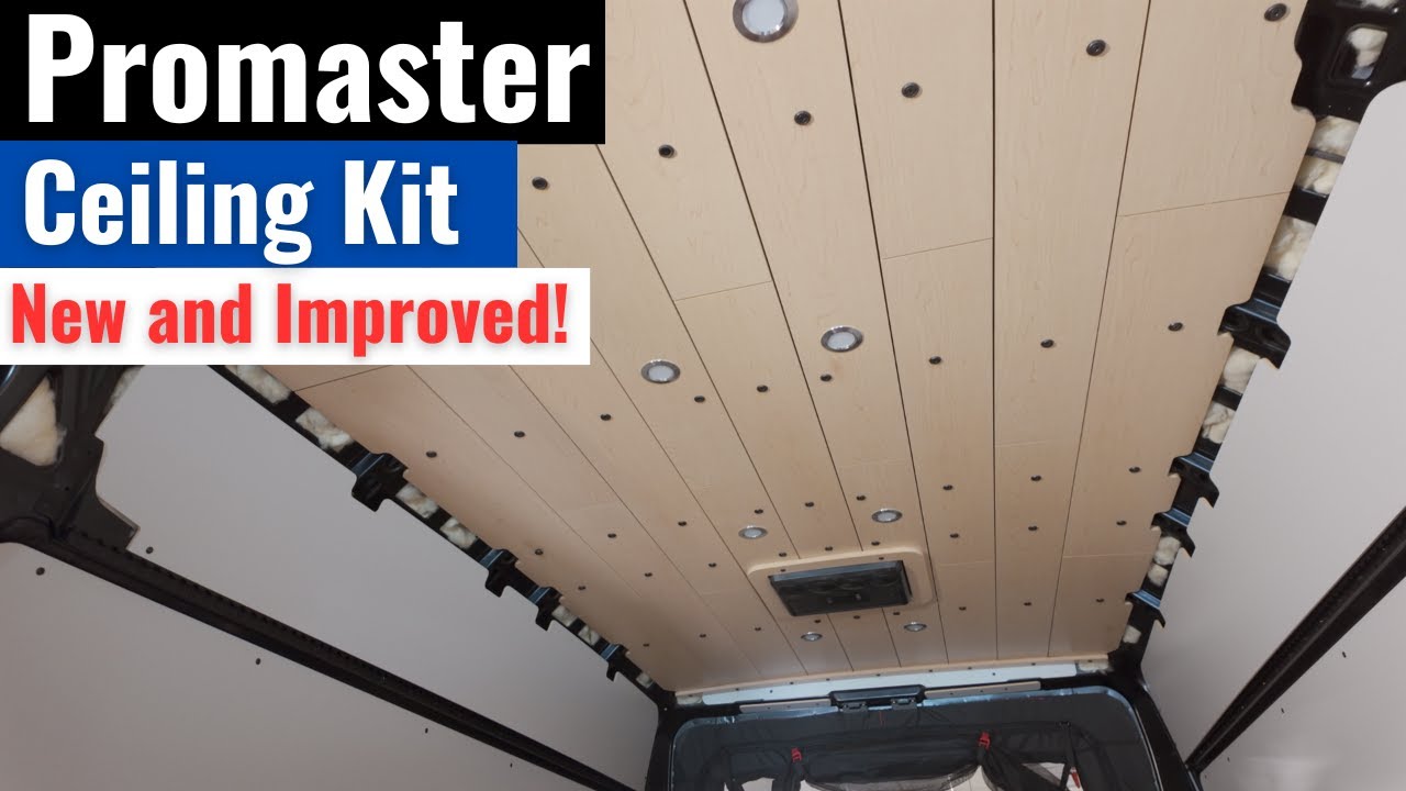 UPGRADED Promaster Van Ceiling Kit | Serg Supply Van Conversions - YouTube
