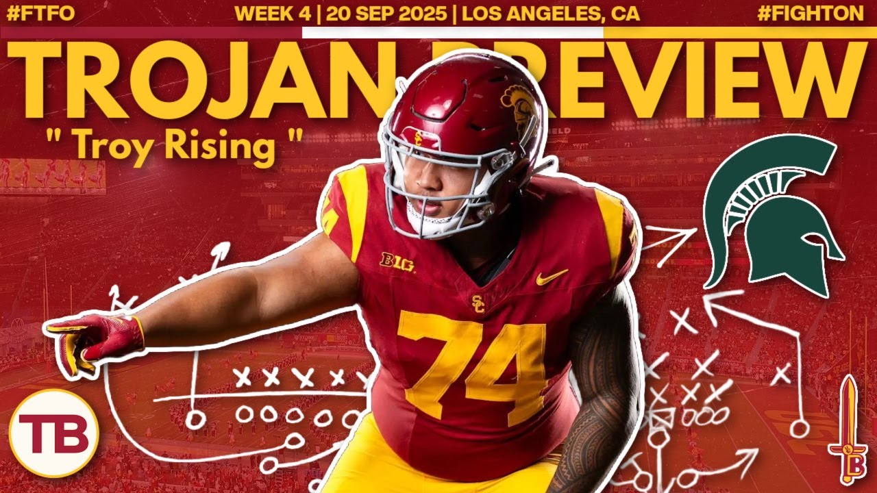 "Troy Rising" | USC - Michigan State Game Preview - YouTube
