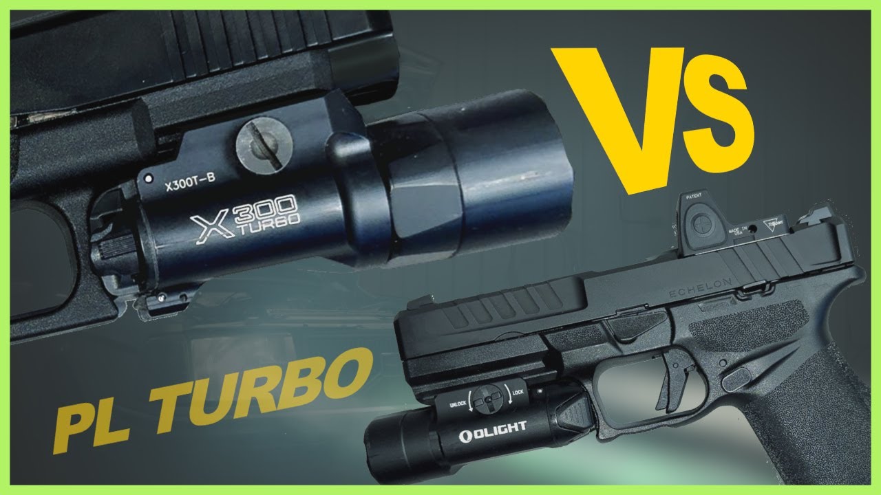Olight PL Turbo vs Surefire X300 (Best weapon light) - YouTube