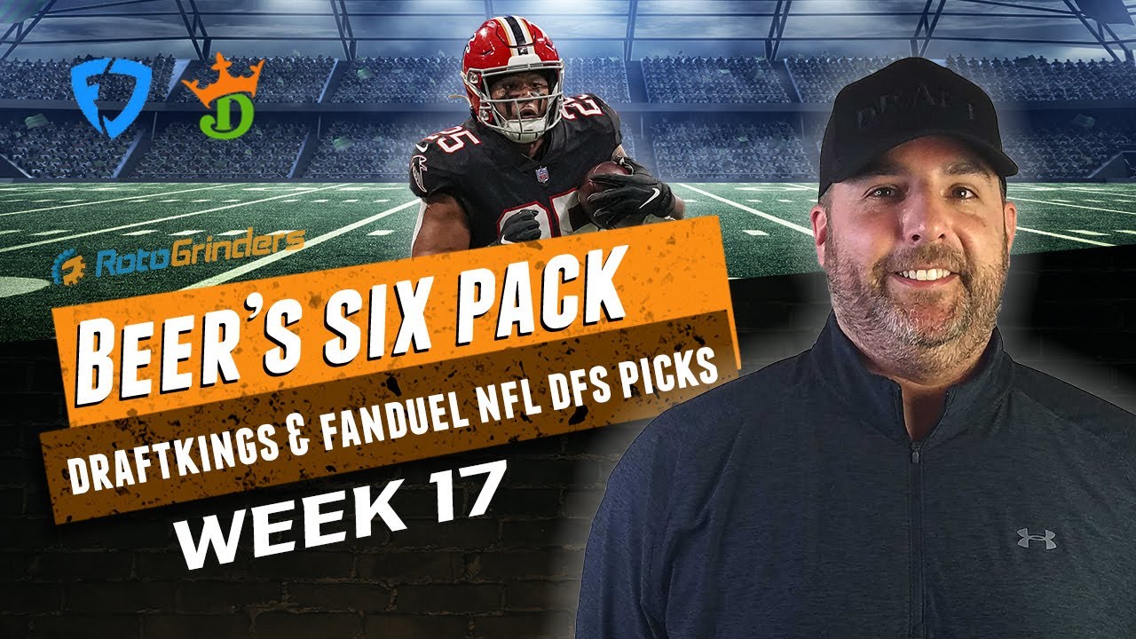 Draftkings And Fanduel Nfl Picks Week 17 Dfs 6 Pack Youtube