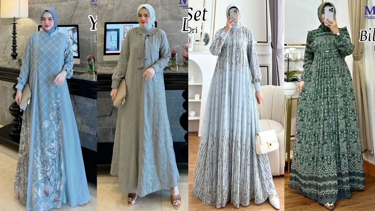 MODEL GAMIS MEWAH ELEGAN 2024 2025 PREMIUM ORI - YouTube