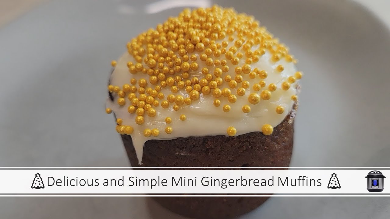 Instant Pot Mini Gingerbread Muffins. 🎄 Delicious and Simple to Make ...
