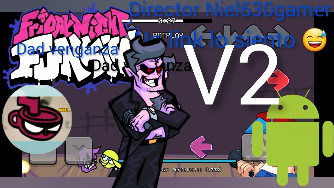 friday night funkin mod dad venganza v2 no link XD - YouTube