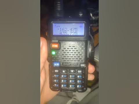 NOAA Weather Radio for (Baofeng) Model: UV-5RTP - YouTube