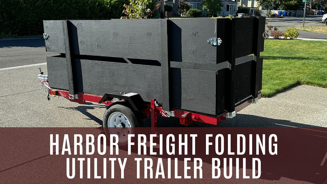 Harbor Freight HAUL MASTER 1720 lb Capacity 48 in x 96 in Super Duty ...