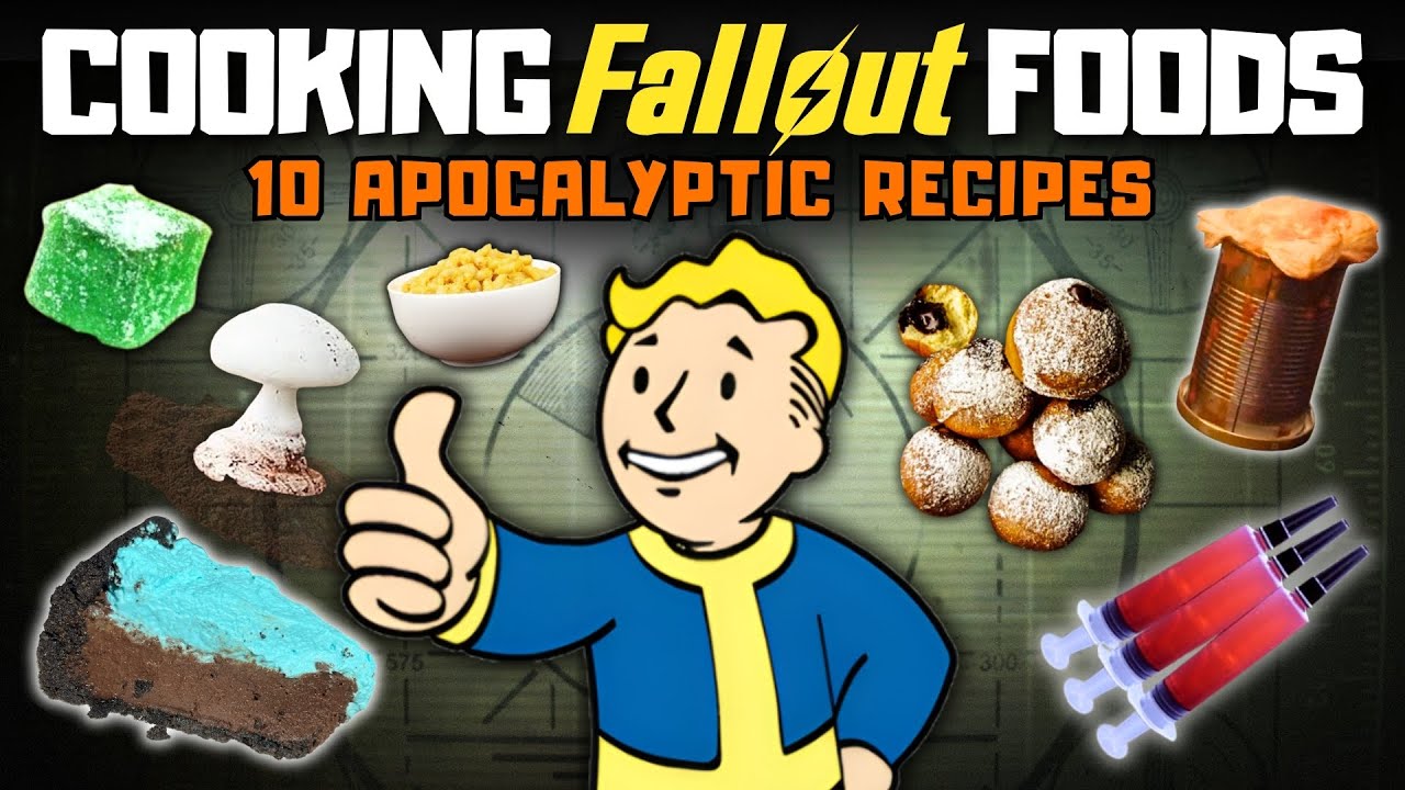 How to eat like a Vault Dweller for Fallout Day - Cooking 10 Fallout ...