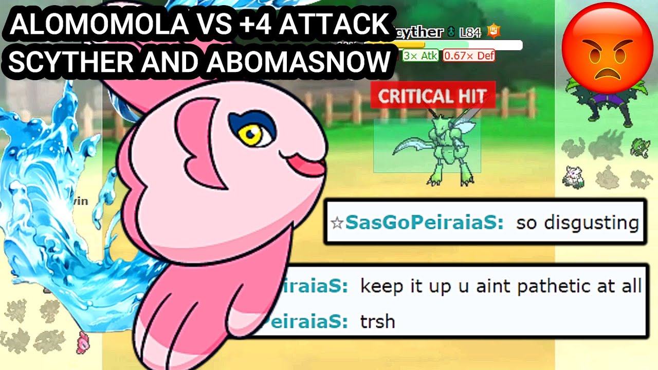 They Got Mad at Alomomola for No Reason! (Pokemon Showdown Random ...