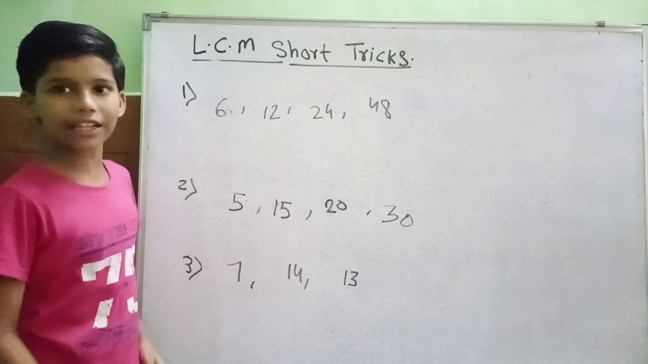 How to Find LCM Short Tricks ?? 🖊🖊 - YouTube