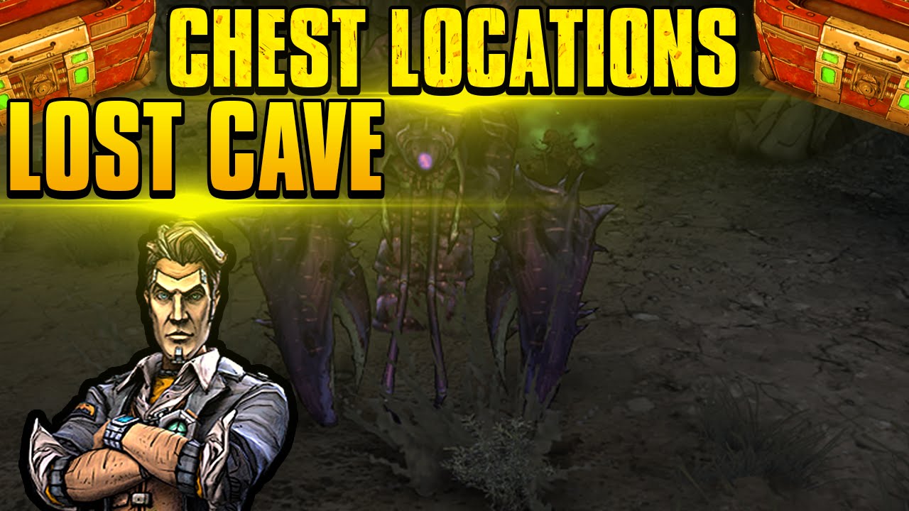 Borderlands: Loot Chest Locations - Lost Cave! - YouTube