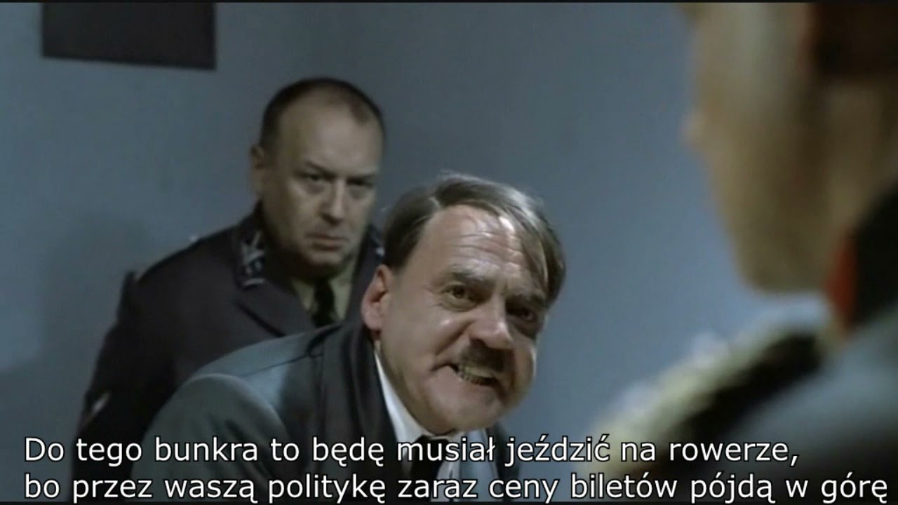Hitler o cenach paliw, drożyźnie i polskiej polityce (Upadek Parodia ...