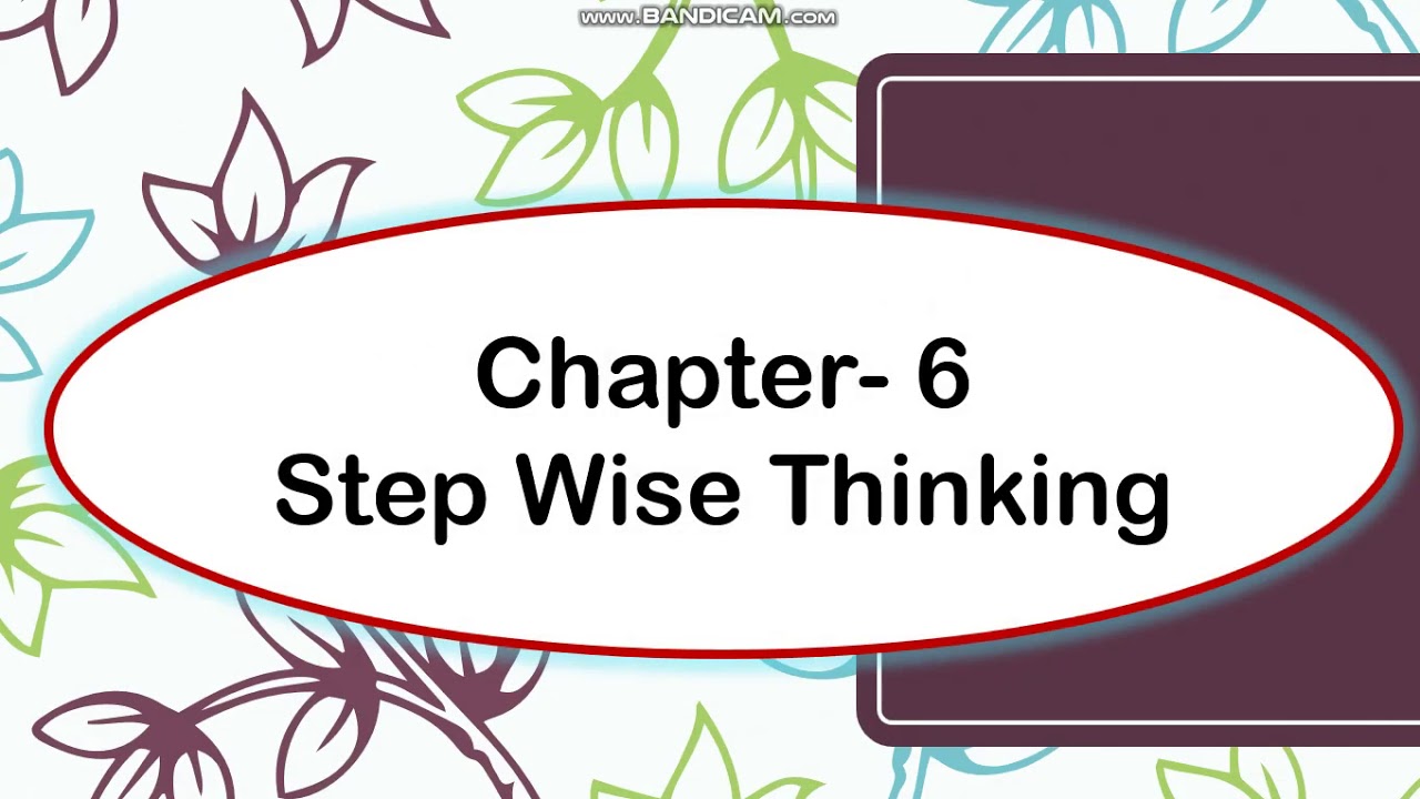 Step wise thinking case studies - YouTube