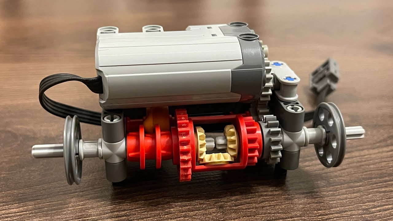 Automatic Differential Lock | LEGO Technic - YouTube