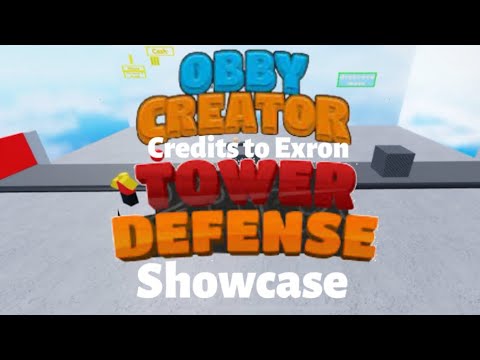 Obby creator Tower defense | credits to @MoreDilaNormusYT for a tutorial | showcase | Part 1 ...