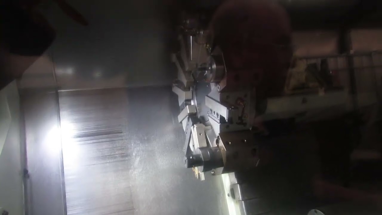 CNC LATHE, HURCO MODEL TM6, - YouTube