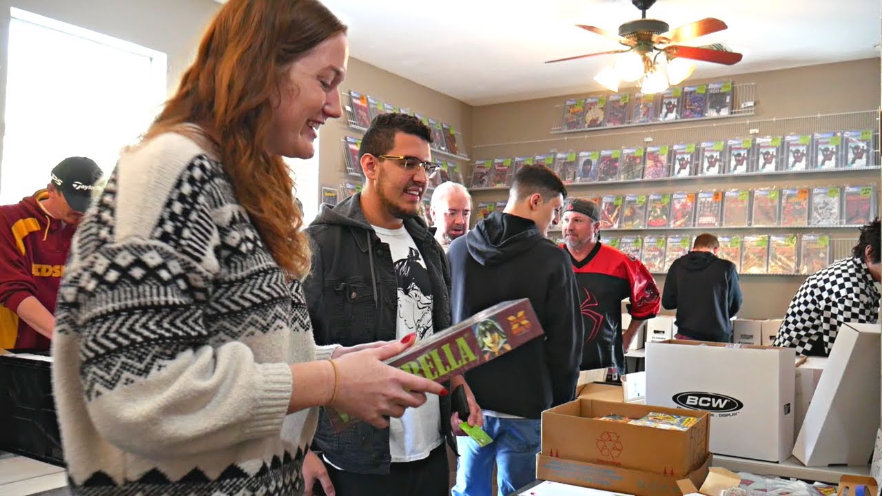 Our First Ever Home Comic Book Event with Thousands of Comics! - YouTube