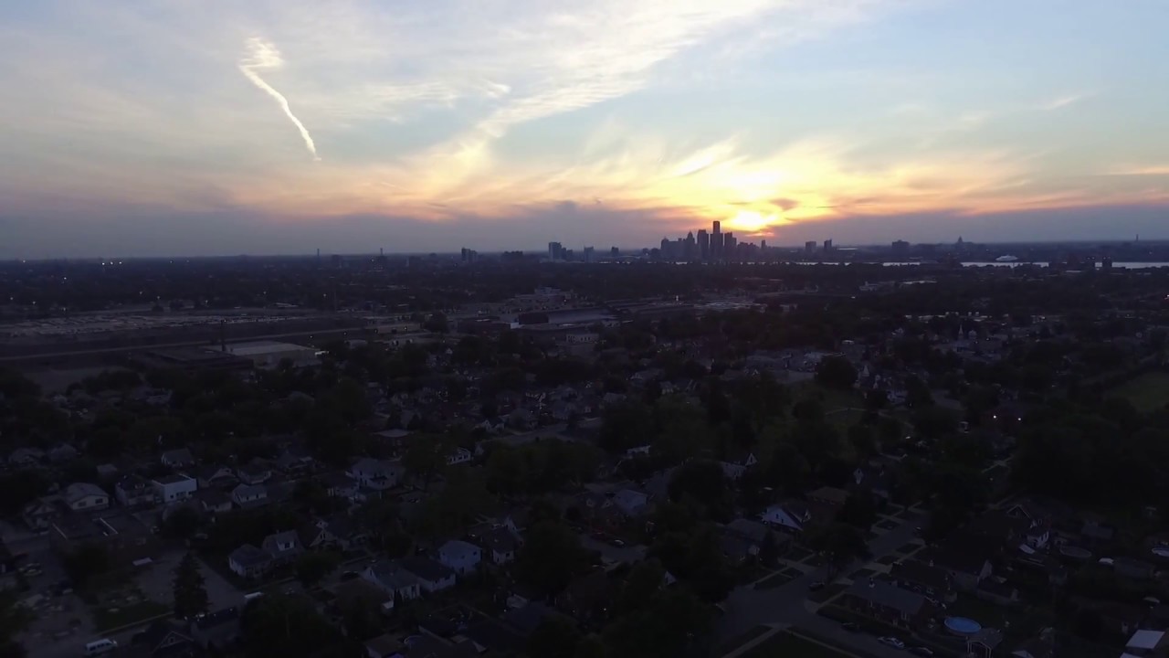 Getto Birding over Ford Test Track DJI Phantom 3 Standard Windsor ...