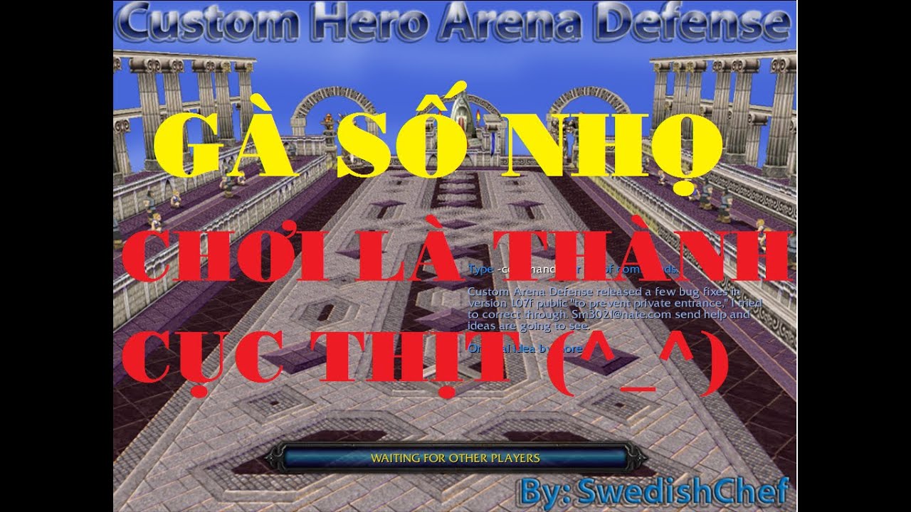 Warcraft III : Custom Hero Arena Defense V107f #4 - YouTube