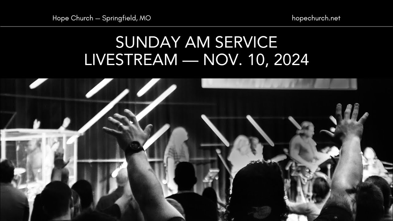 Hope Church Live | Sunday Service - YouTube