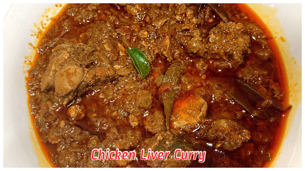 Chicken Liver Curry recipe |Chicken Liver Curry In telugu |Chicken ...