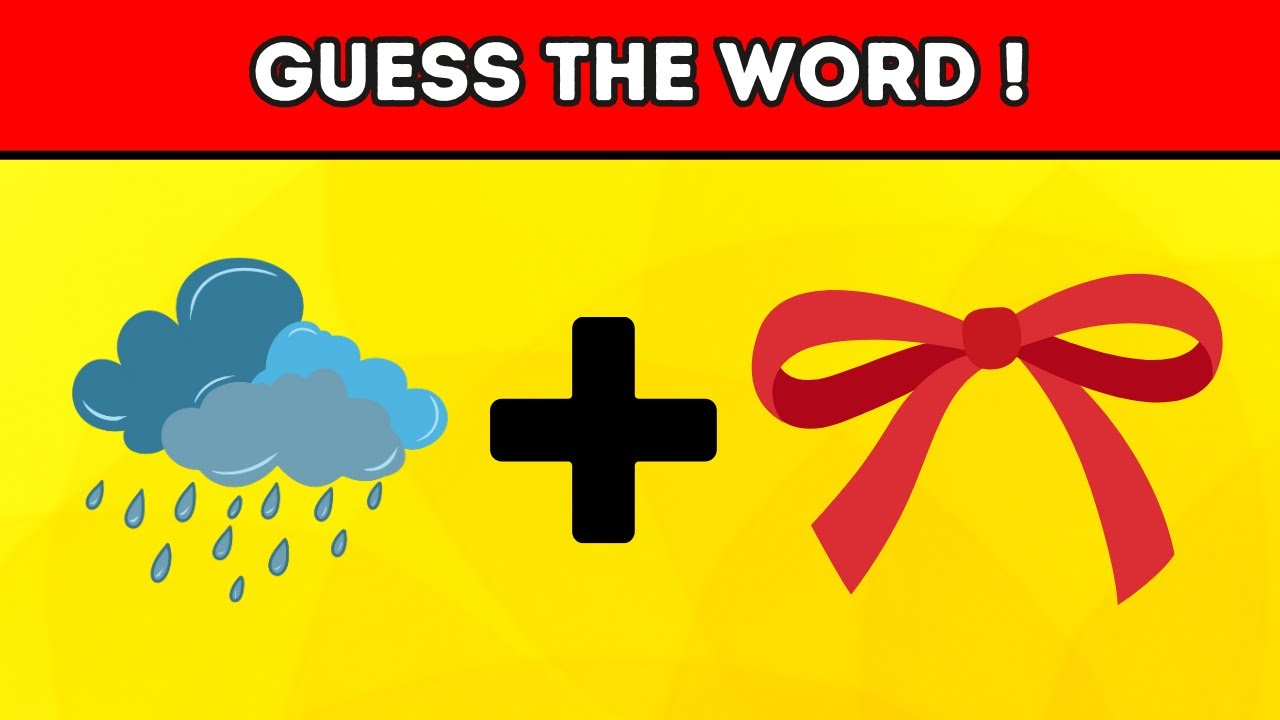 guess the word by emoji ! | Emoji puzzles | Fun Emoji Game # ...