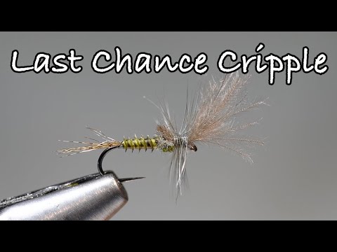 Last Chance Cripple Fly Tying Instructions by Charlie Craven - YouTube