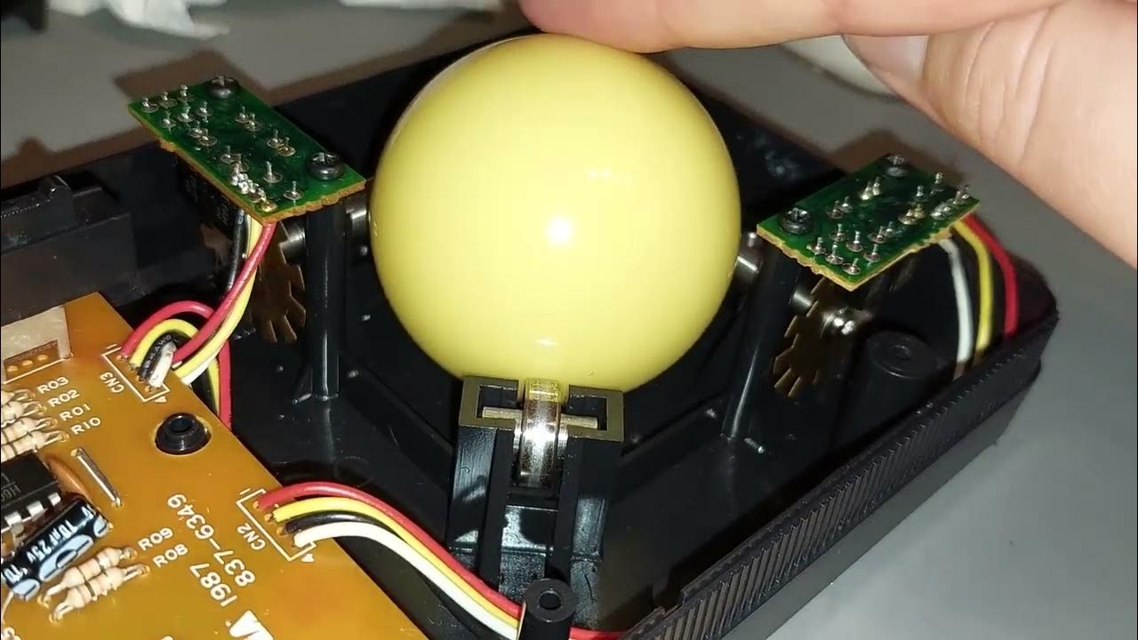 Sega Sports Pad - Trackball Mechanism - YouTube