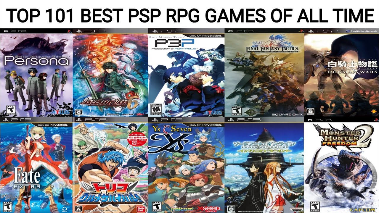 Top 101 Game PSP RPG Terbaik Sepanjang Masa | Game PSP Terbaik ...