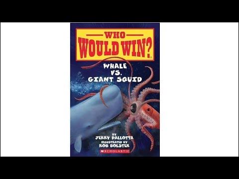 Isaac reads who would win whale vs giant squid - YouTube